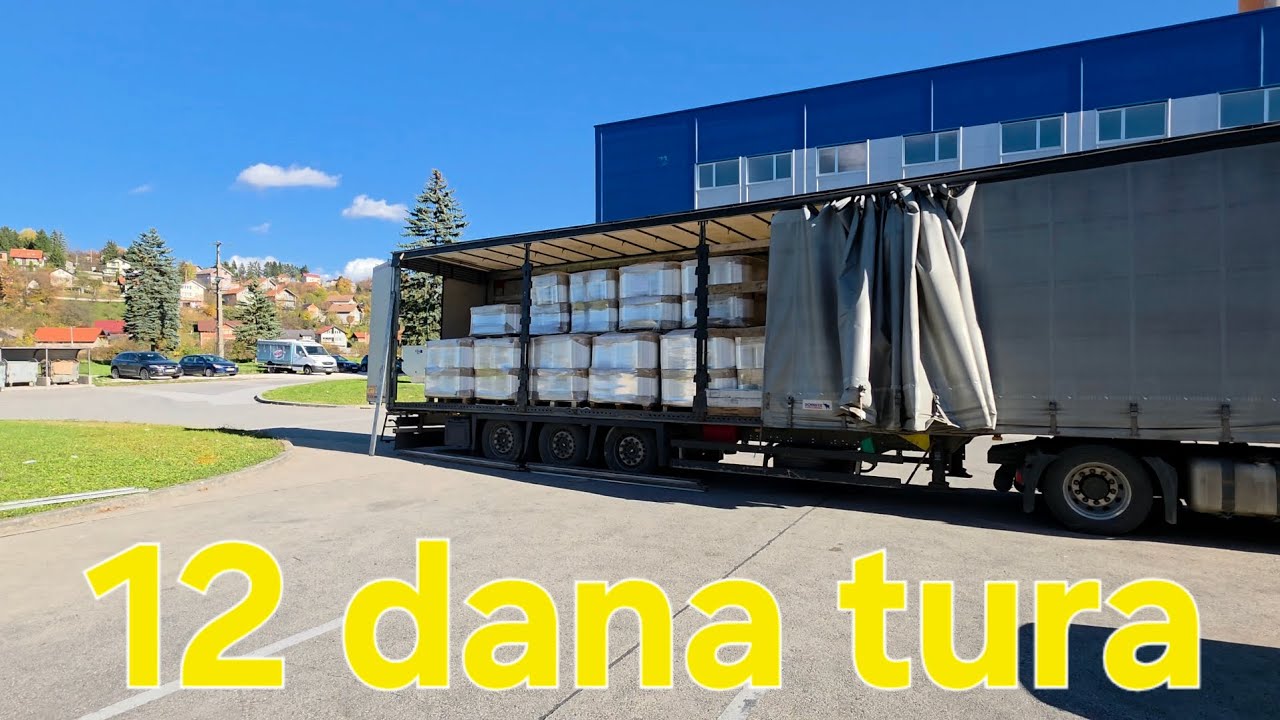 Utovar u Turskoj i istovar u Bosni - YouTube