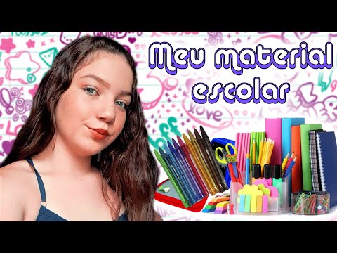 Meu Material Escolar 2020 - Volta ás Aulas