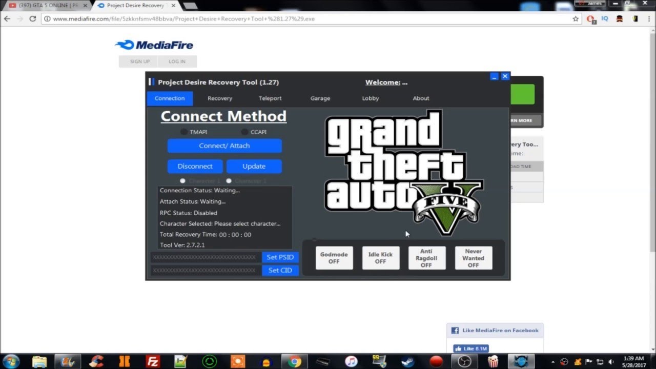 TOOL MODMENU GTA ONLINE 1.46 [LOBBY FREE] - YouTube