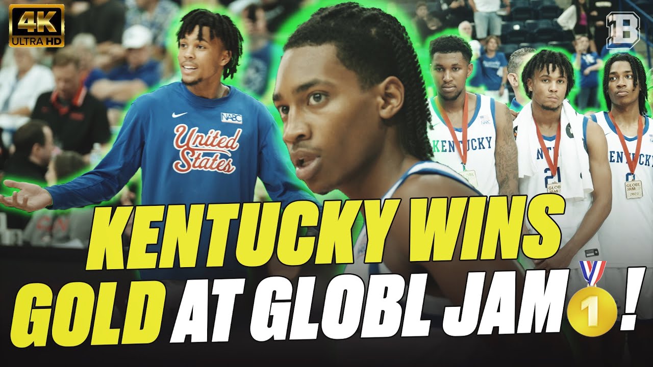 Kentucky beats Canada to win Gold at 2023 GLOBL Jam!! | FULL GAME | Ft ...
