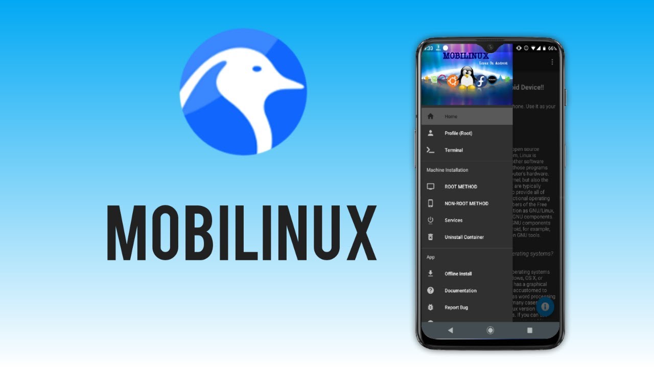 MobiLinux | Linux On Android - YouTube