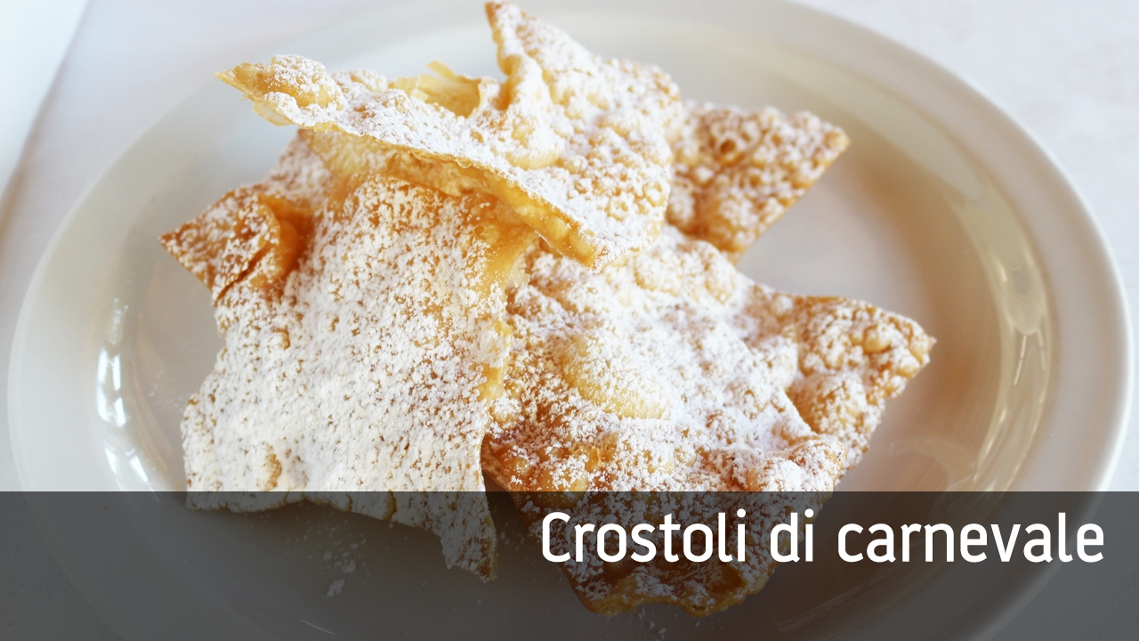 Crostoli (o chiacchiere, frappe, bugie, cenci, galani) - YouTube