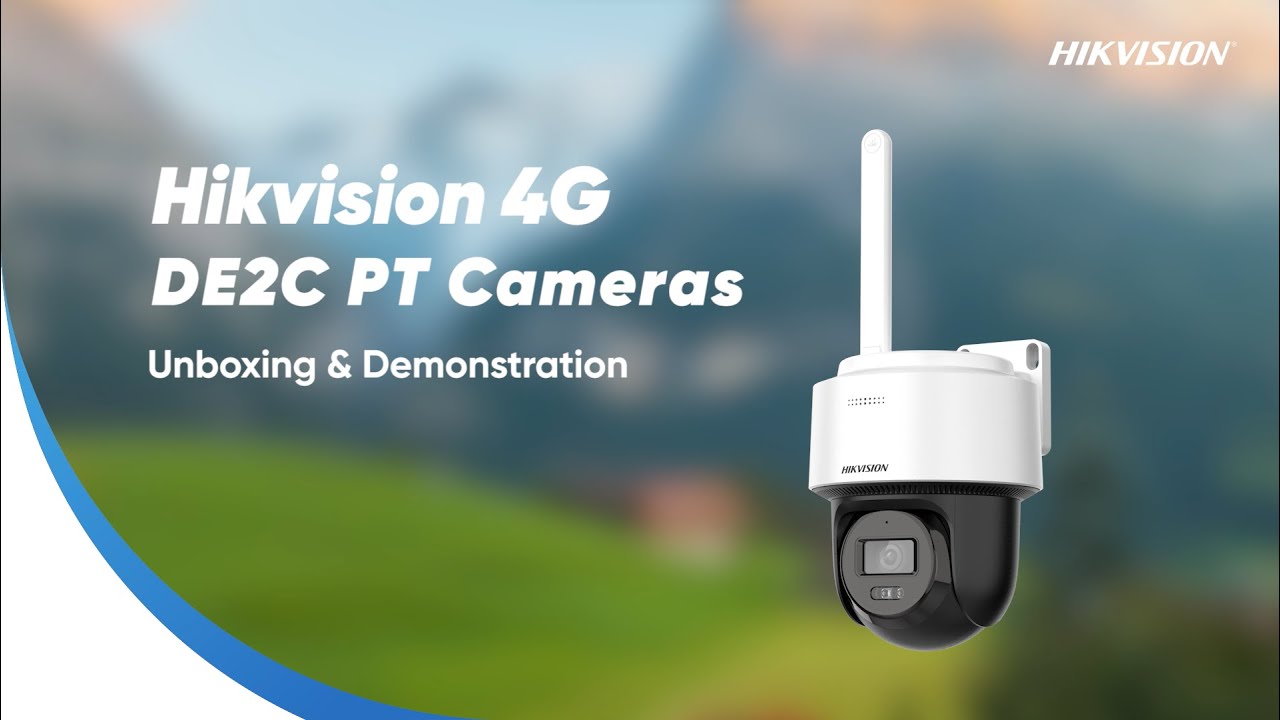Hikvision 4G PT Camera Unboxing and Demonstration - YouTube