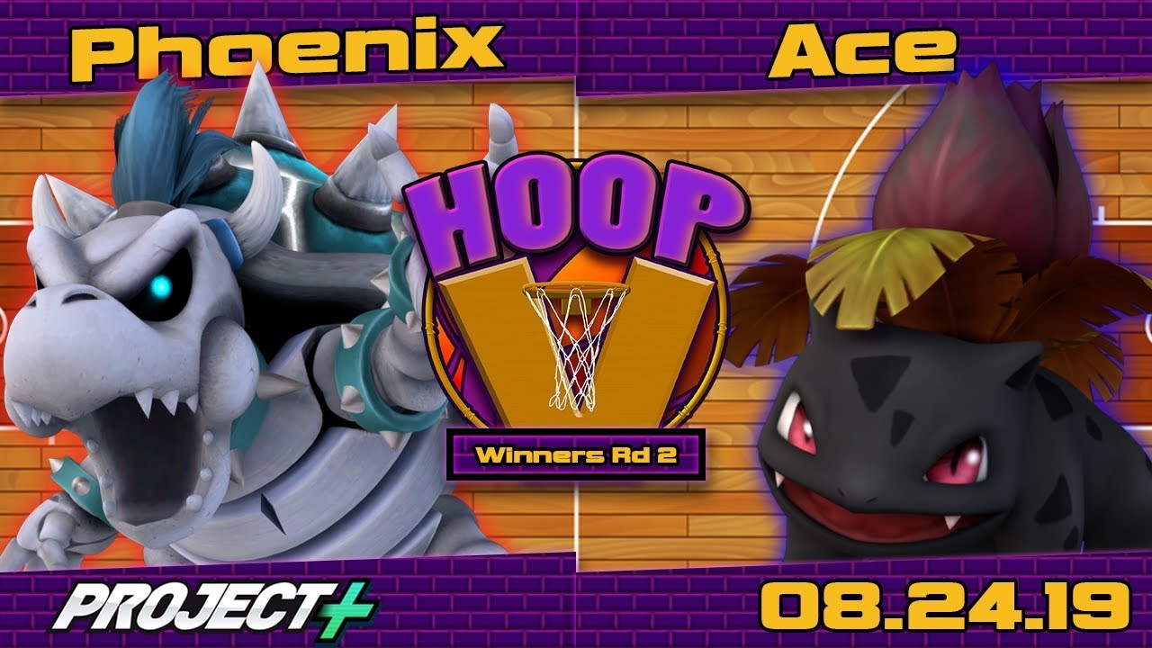 Phoenix (Bowser) vs. Ace (Ivysaur, Falcon) - Winners Rd 2 - Hoop V ...