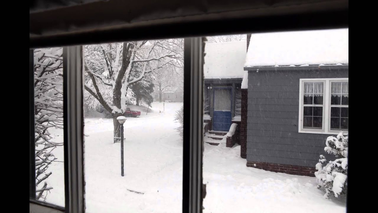 Lafayette Snow Storm 2014 - YouTube