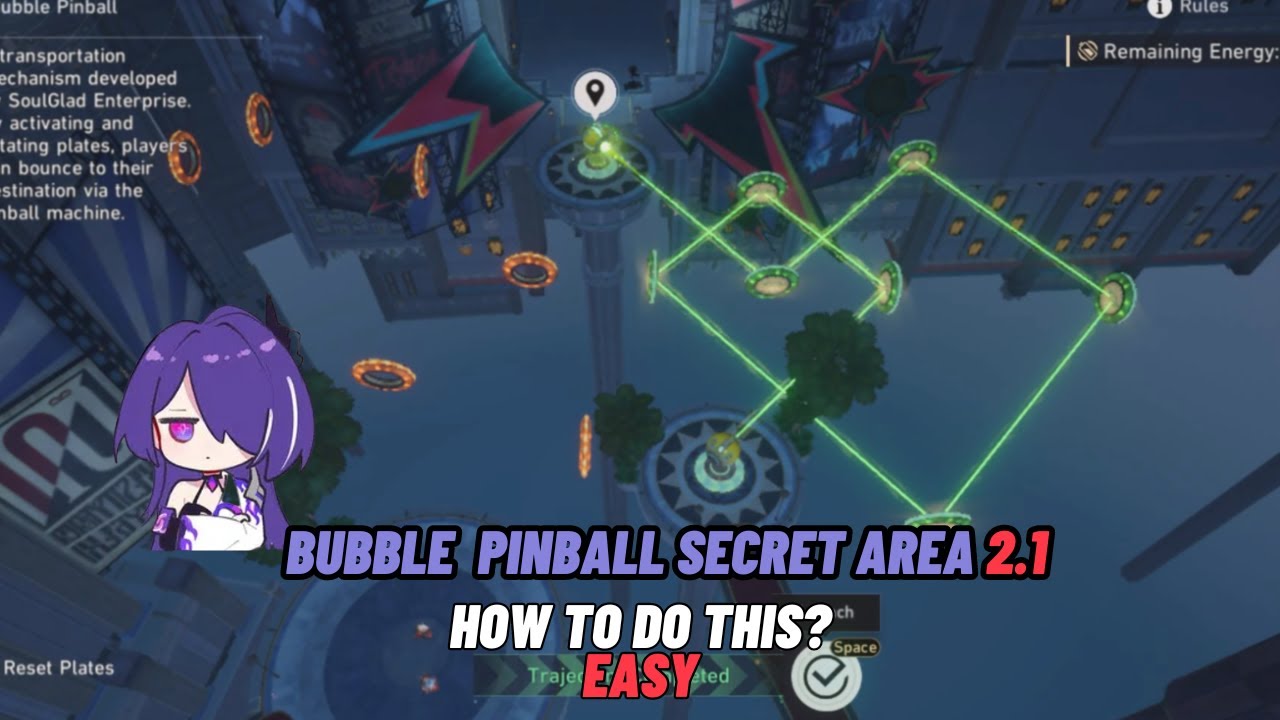 Bubble Pinball Secret Area - Quick Guide | Honkai Star Rail 2.1 - YouTube