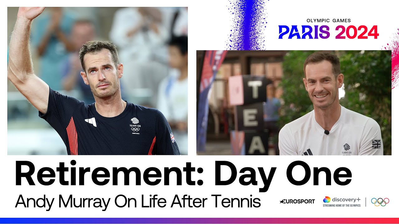 Andy Murray’s first interview following his retirement from tennis 😢 ...