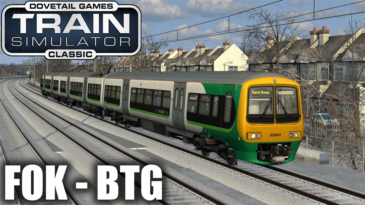 Four Oaks - Barnt Green | Class 323 | Train Sim Classic #348 - YouTube