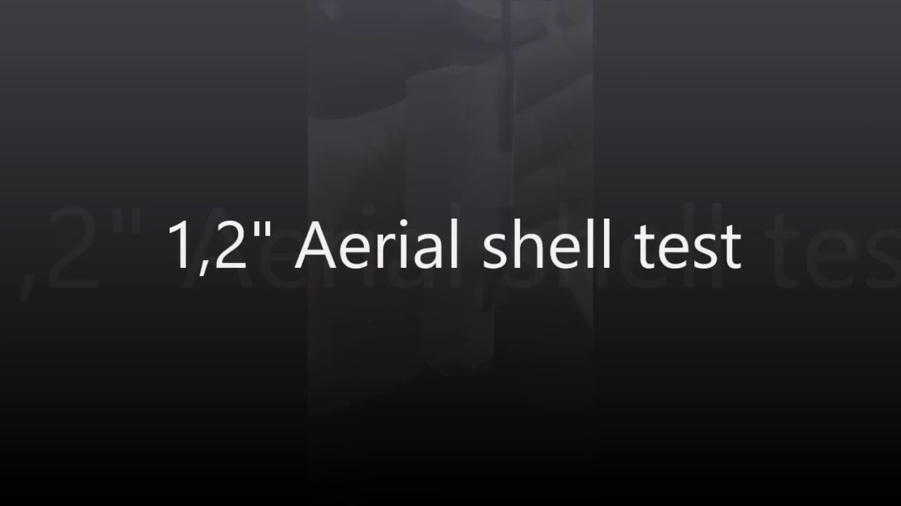 1,2 inch salute shell test - YouTube