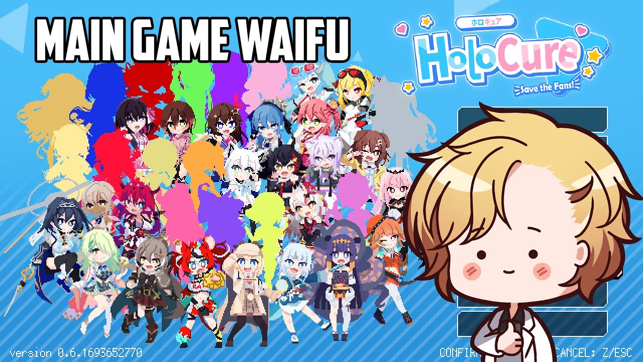 [ Holocure ] Bingung Main Game Apa, Mending Main Game Waifu [VTUBER ID ...