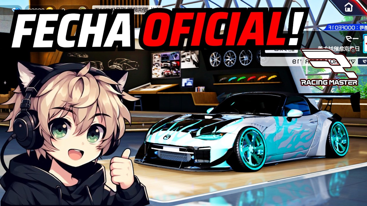 Confirmado: Racing Master ya tiene lanzamiento oficial 😱 - YouTube