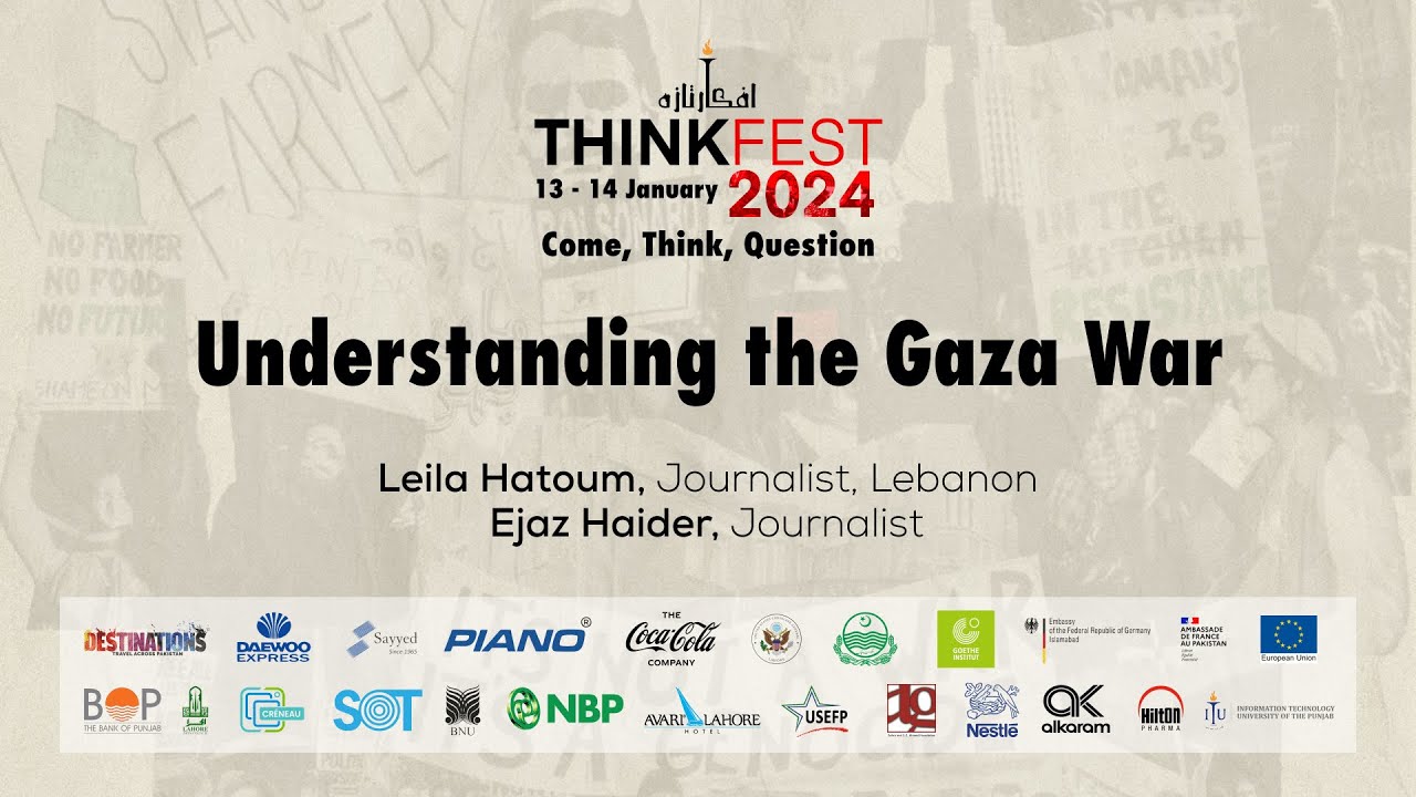 ThinkFest 2024: Understanding the Gaza War - YouTube