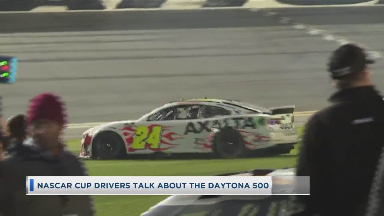 NASCAR Cup Drivers Talk About The Daytona 500 - YouTube