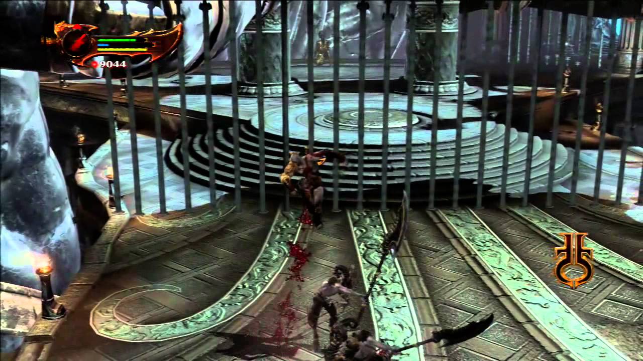 God of War III (GOW 3) Walkthrough Part 33: The Three Judges Again "PS3 ...