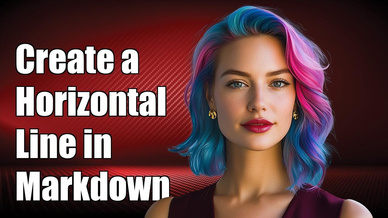 How to Create a Horizontal Line in Markdown with Hexo Framework: A Step-by-Step Guide - YouTube