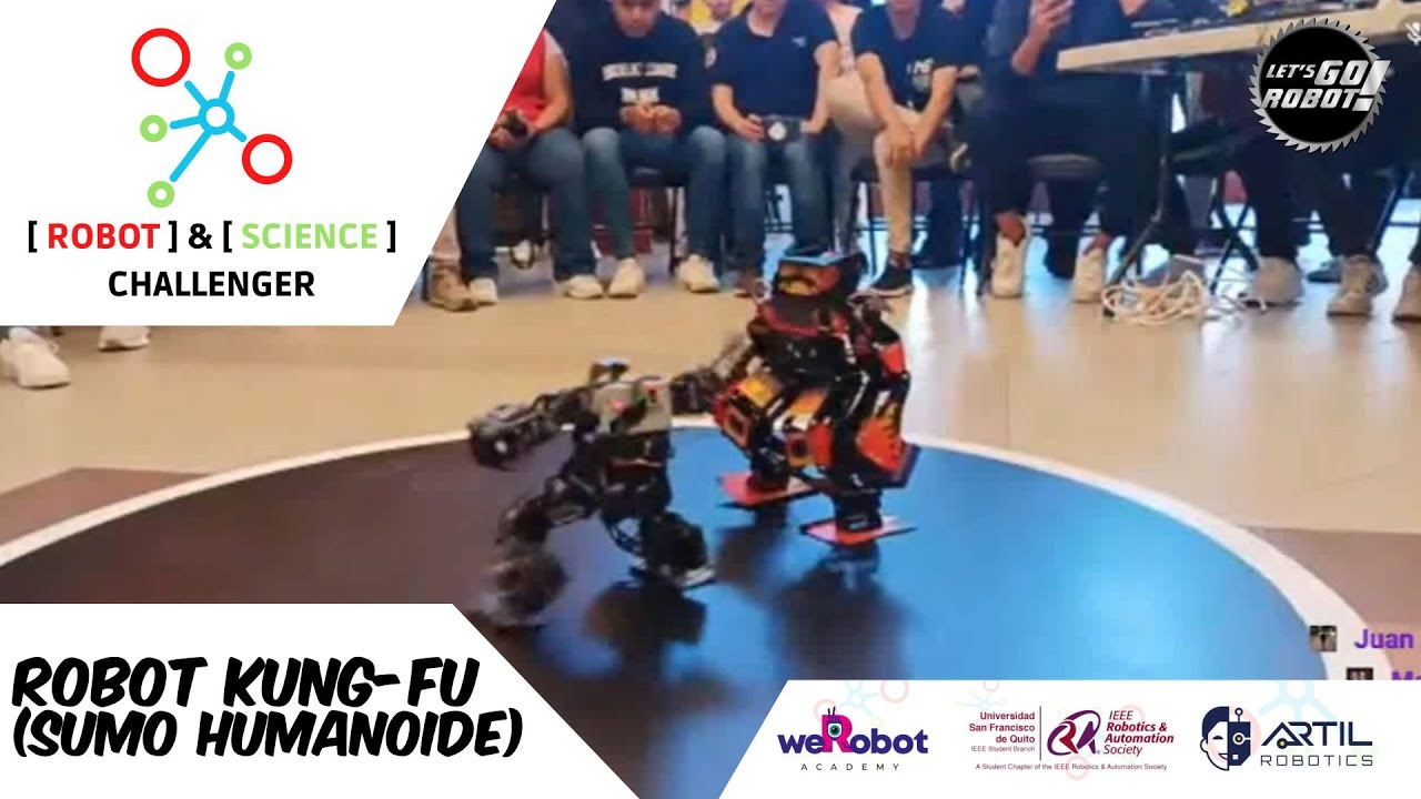 Robot Kung-Fu (Sumo Humanoide) - Robot & Science Challenger (Quito ...