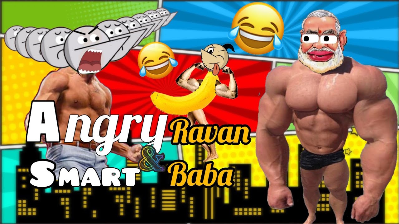 ANGRY RAVAN AND SMART BABA || DIWALI DOUBLE DHAMAKA : Nightmare || Angry Prash - YouTube