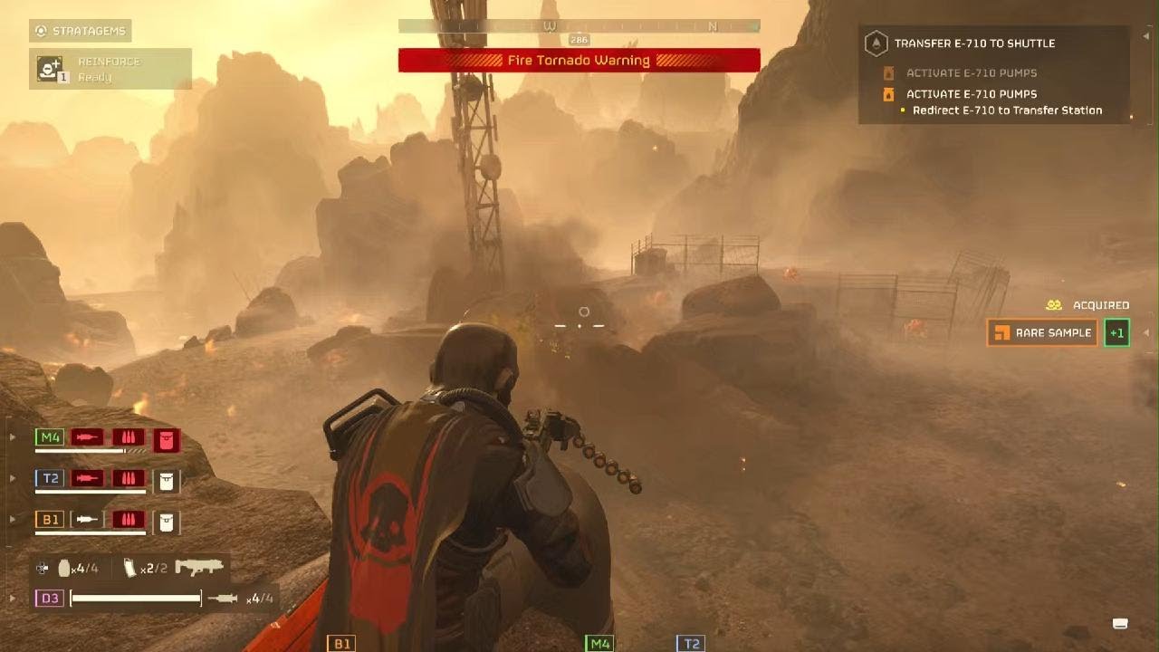 HELLDIVERS 2 hellmire helldive - YouTube