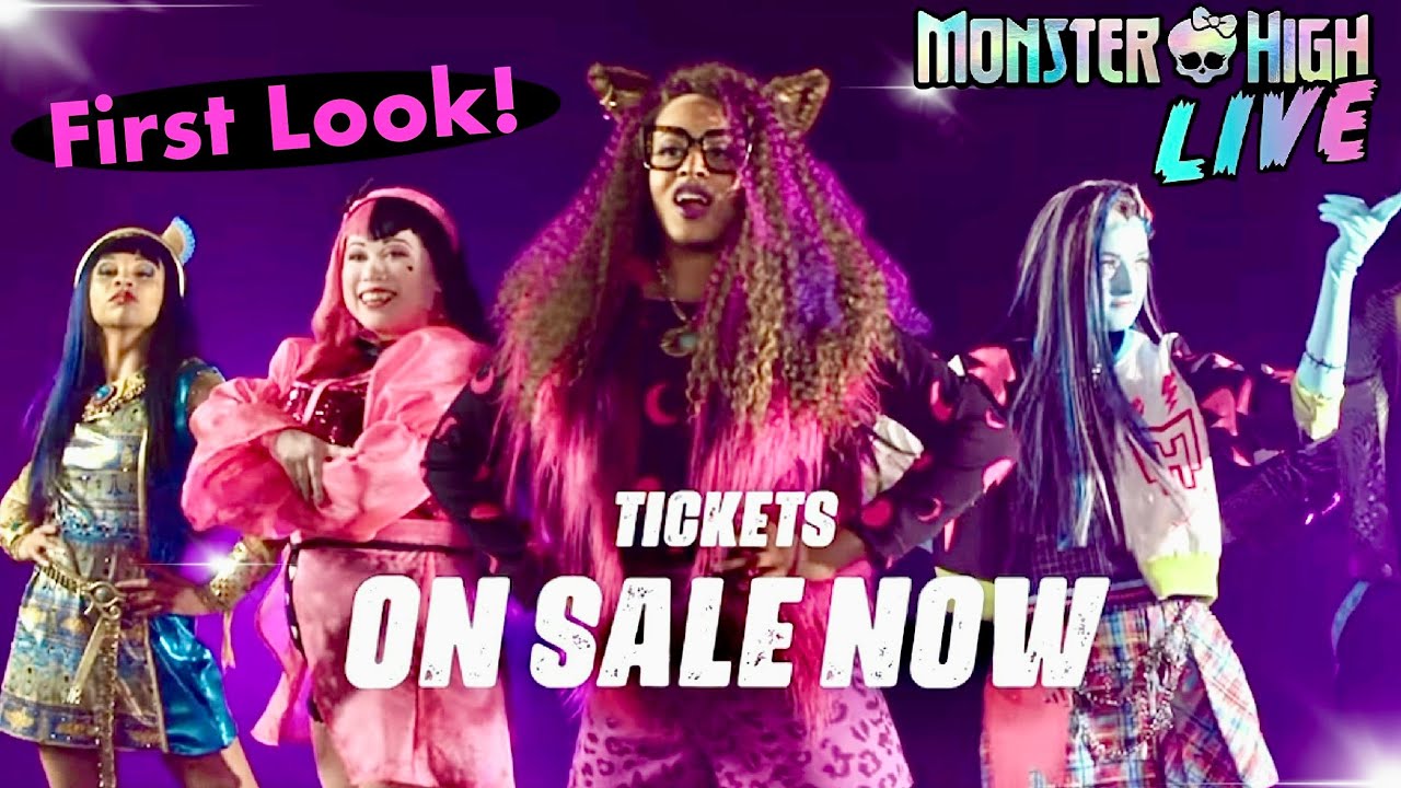 Monster High LIVE 2023 SNEAK PEAK! 🔥First Look at Draculaura, Frankie ...