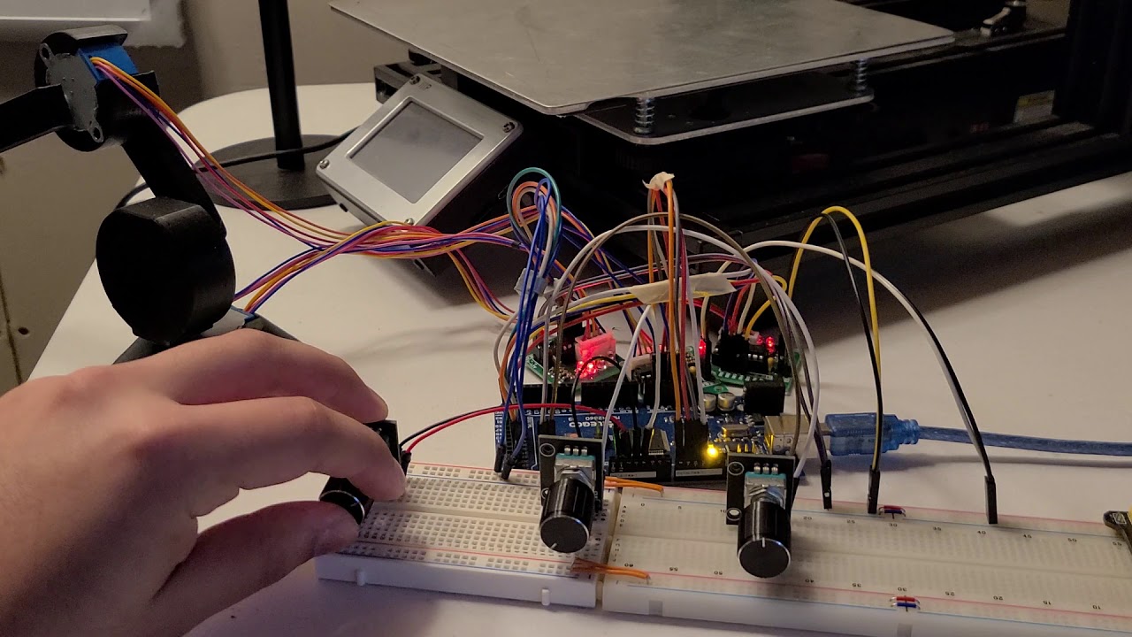 Extremely Simple Robotic Arm - YouTube