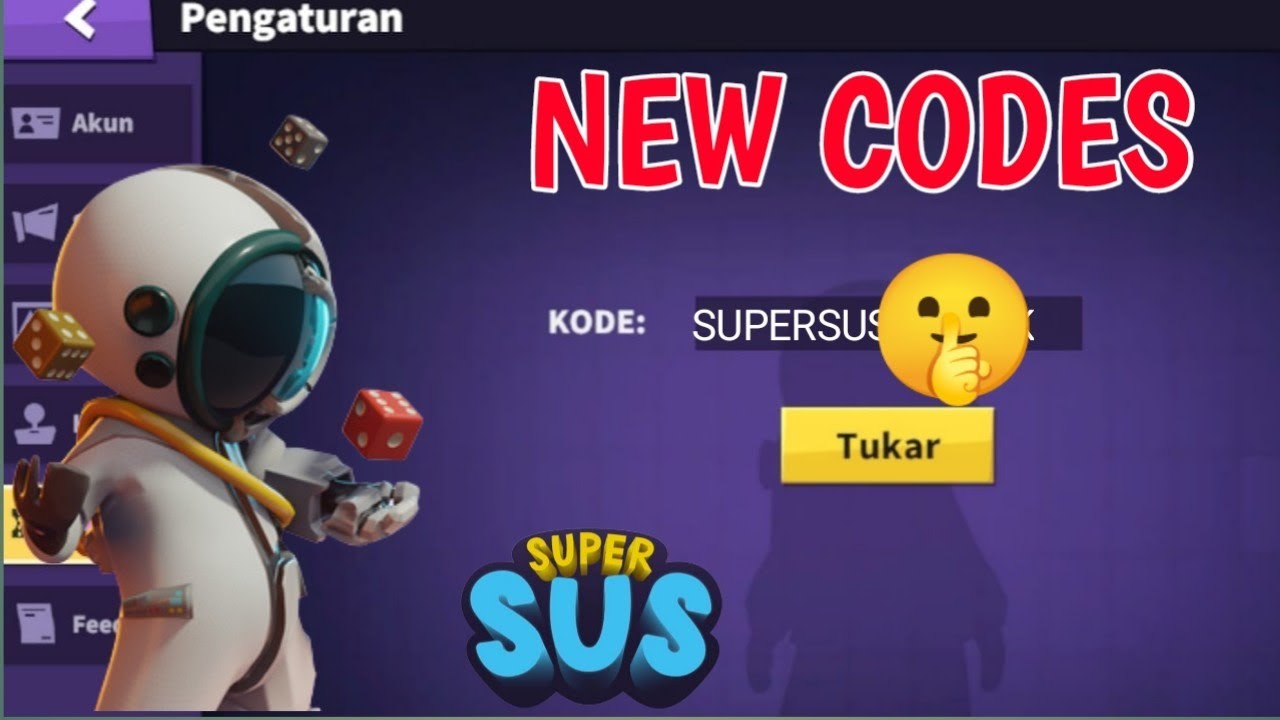 Buruan Redeem! Kode Redeem Super Sus Terbaru 1 Oktober 2022 || Kode ...