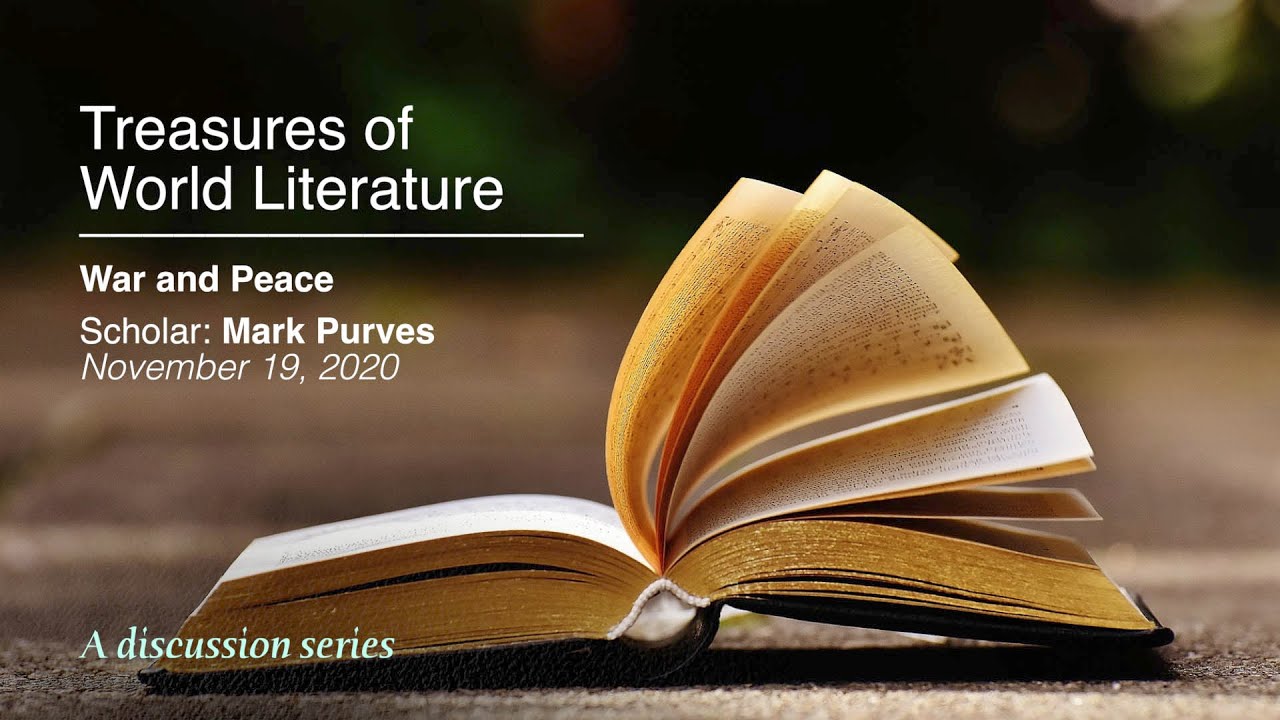 Literary Treasures | A Conversation on War and Peace with Mark Purves ...
