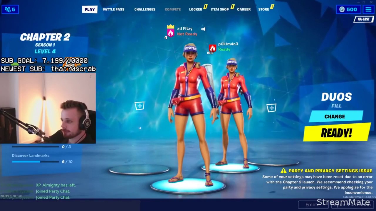 Pokimane CARRIES Fitz in Fortnite! (Fitz and Pokimane Best Moments in ...