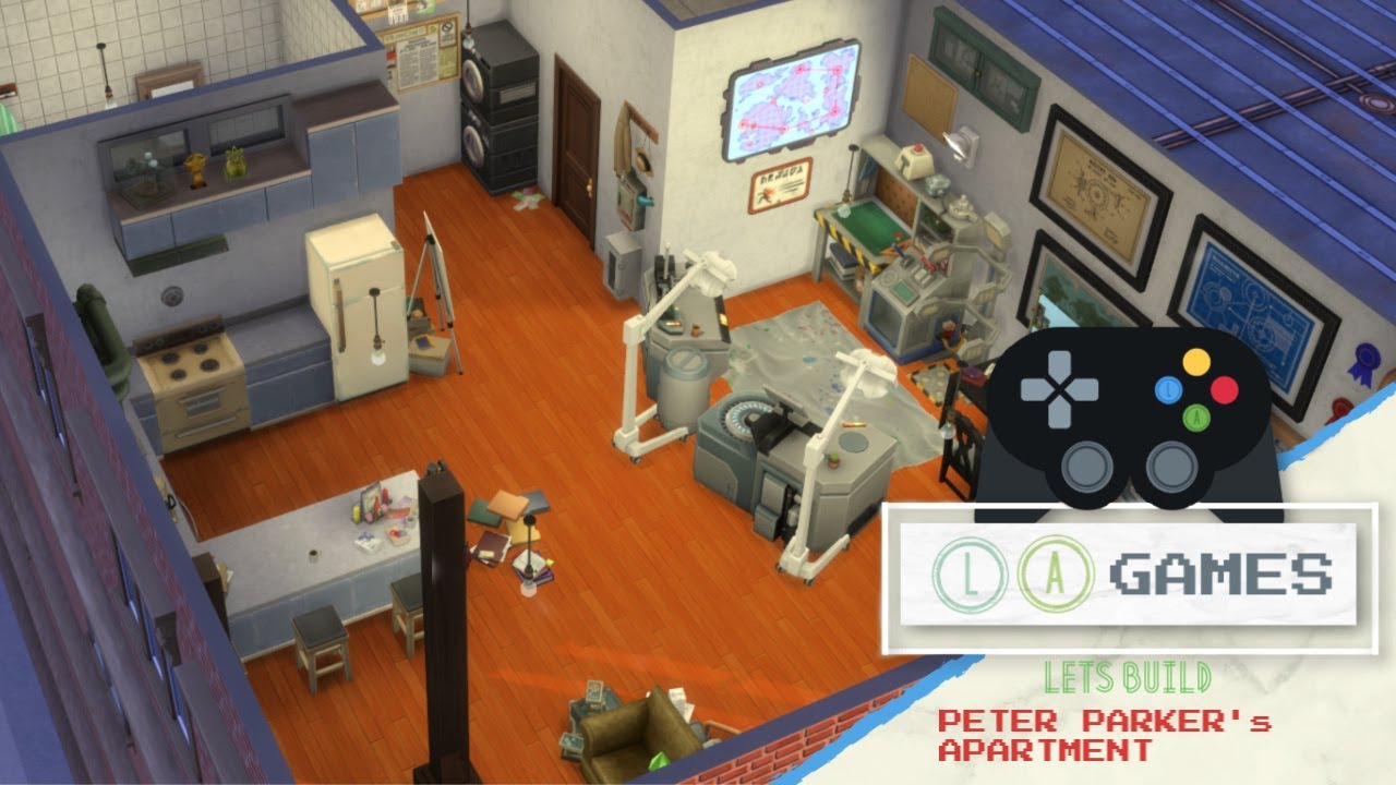 LETS BUILD Peter Parker's Apartment - YouTube