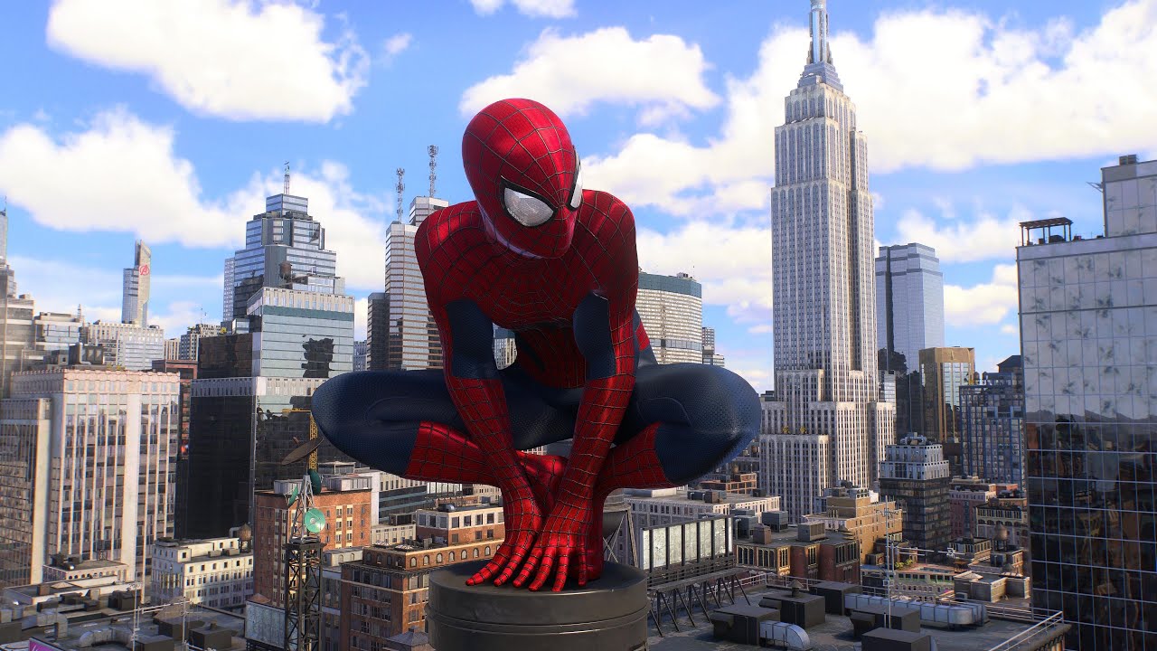 TASM 2 Suit Gameplay in Marvel’s Spider-Man 2 / PS5 - 4K HDR - YouTube