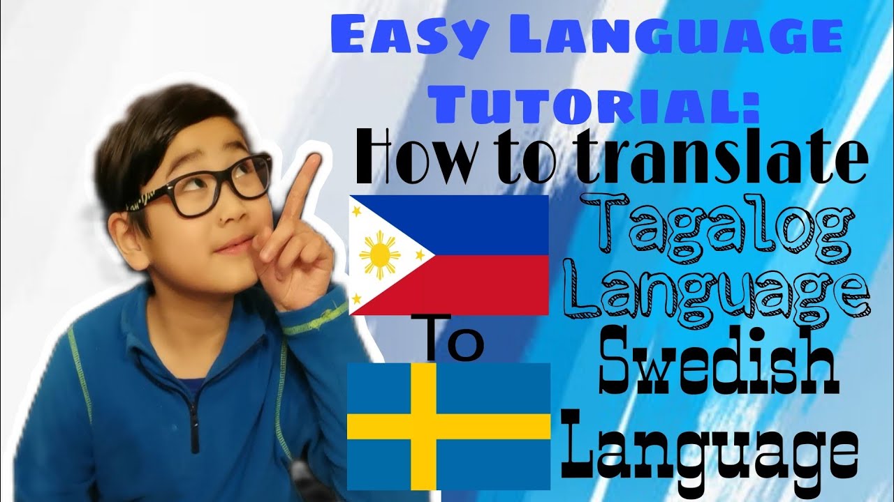 How to translate Tagalog to Swedish? | EASY BASIC LANGUAGE TUTORIAL ...