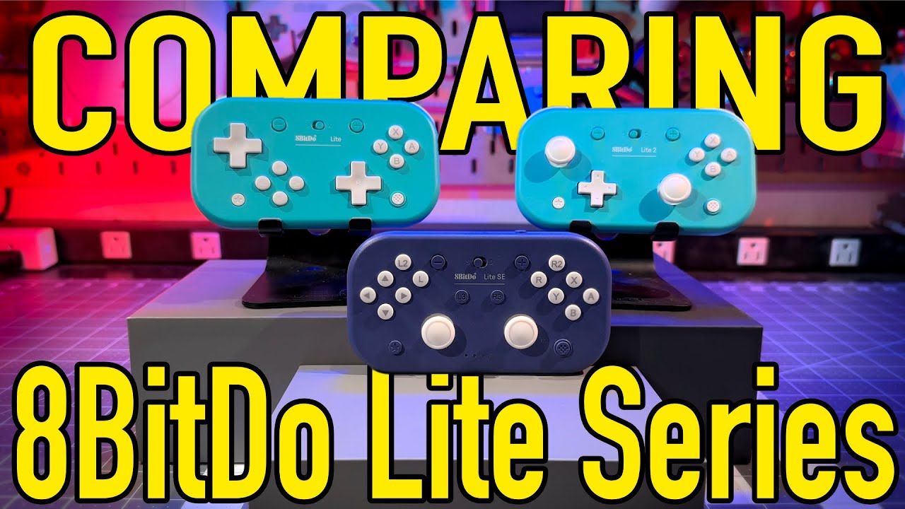8BitDo Lite Series Comparison - YouTube