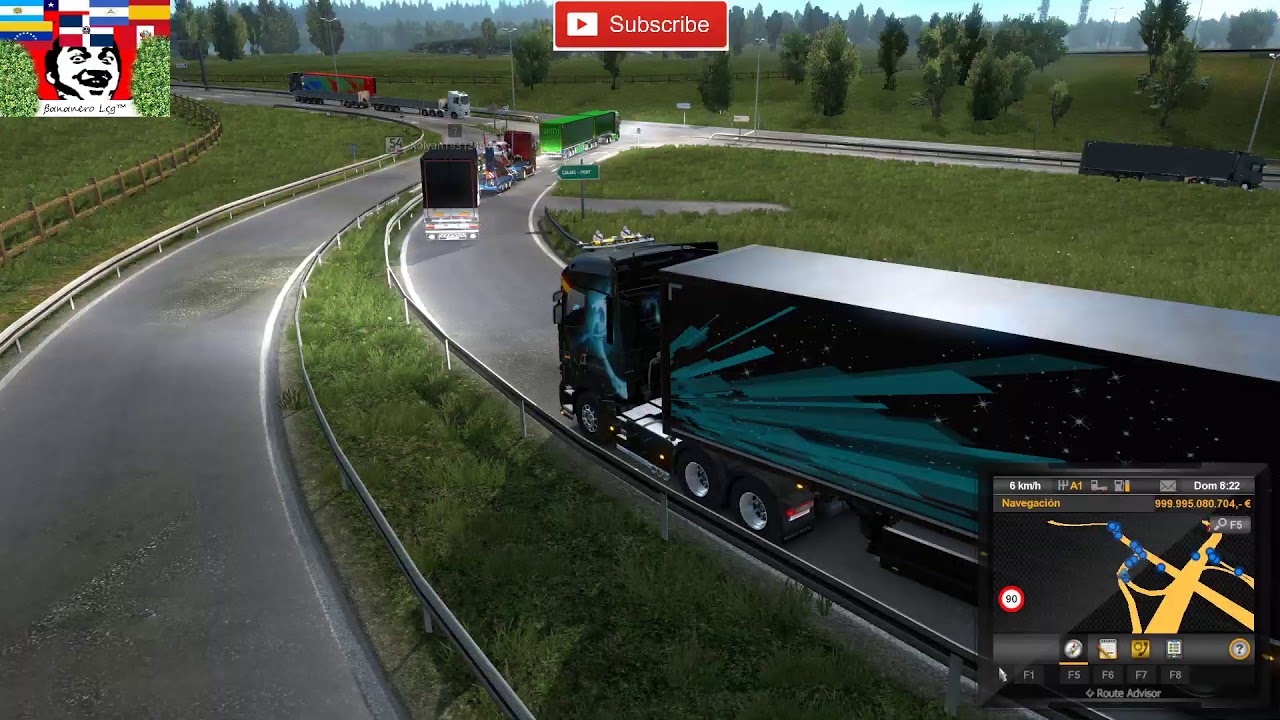 C-D Road Euro Truck Simulator 2 - YouTube