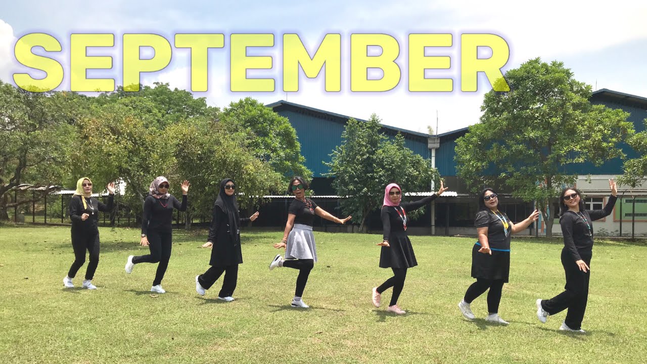 September - Line Dance [ Demo ][Be Smile Line Dancers ] - YouTube