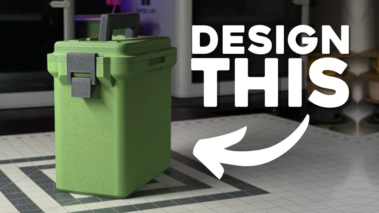 How to Create this 3D Printed Toolbox | 3D Printing - YouTube