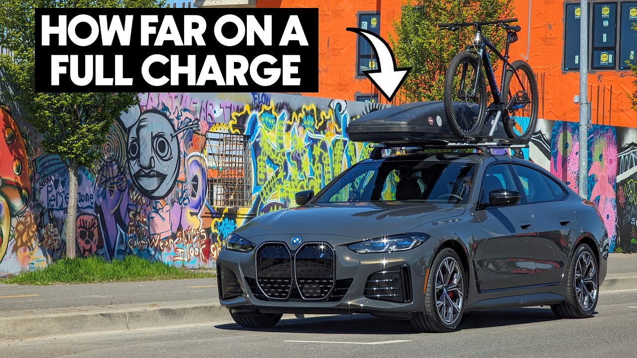 RANGE TESTING THE BMW i4 - YouTube