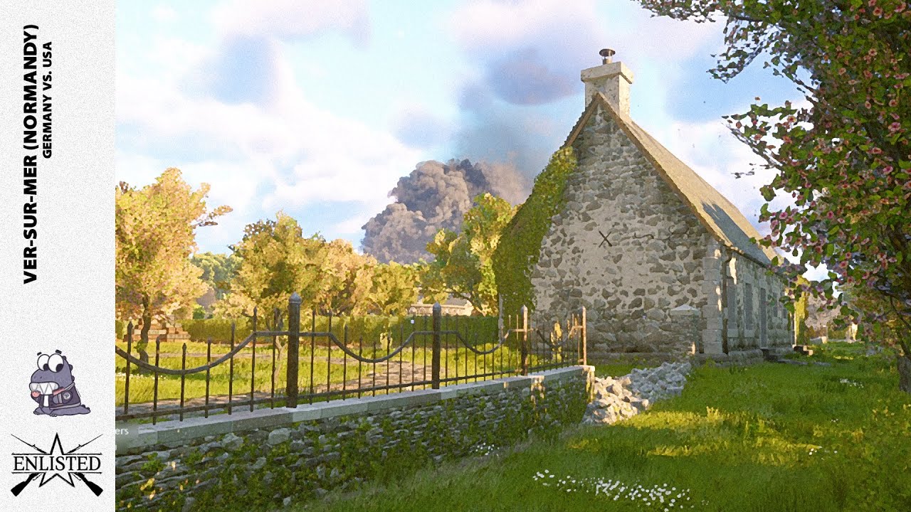TIL THE VERY END! Enlisted Gameplay PC Ver-sur-Mer Normandy (No ...