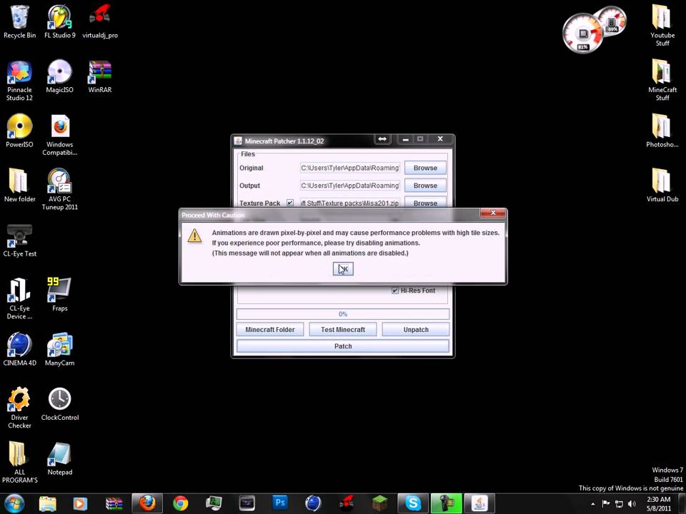 How To Use MC Patcher - YouTube