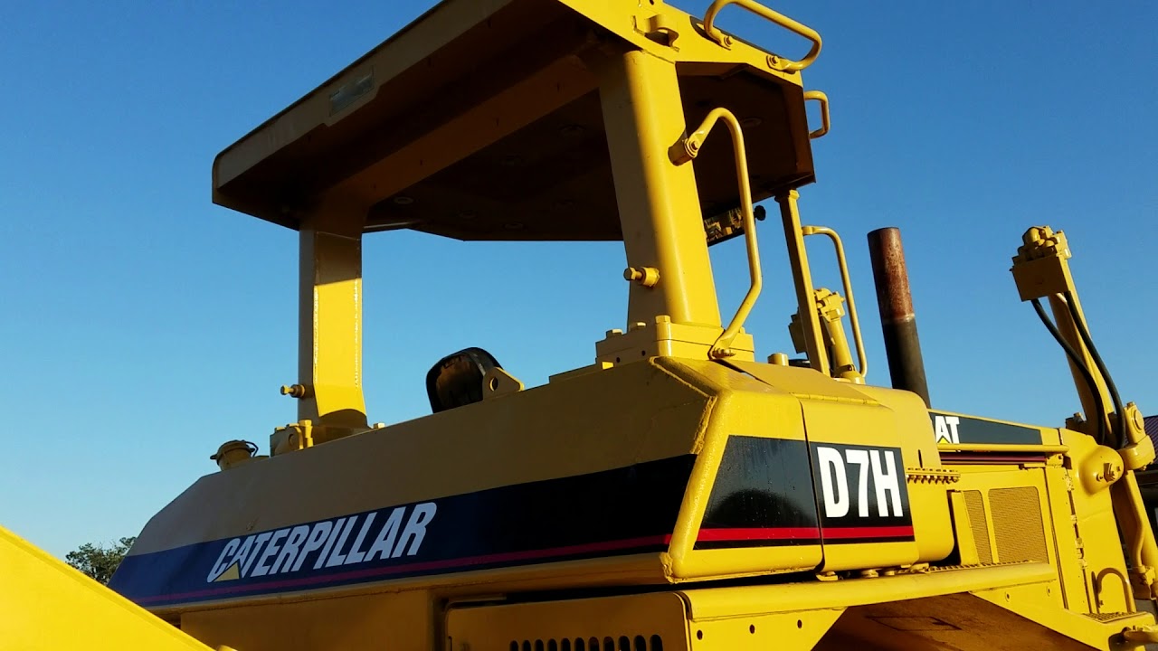 1987 Caterpillar D7H Bulldozer For Sale Walk-Around Inspection Video 1 ...