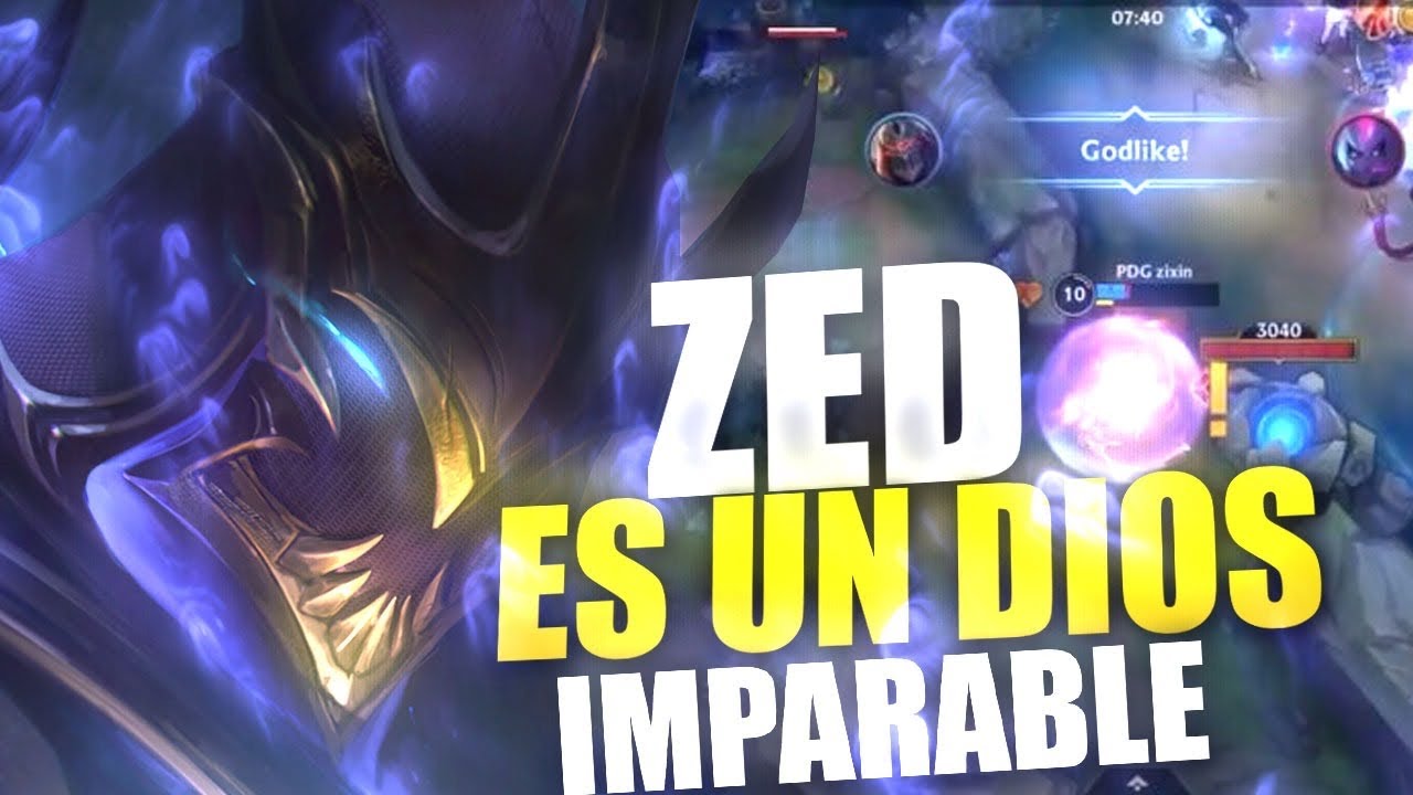 ZED CHALLENGER TOP GLOBAL SEASON 5 JUEGA ASI,GUIA BUILD Y RUNAS 😱 | LOL ...