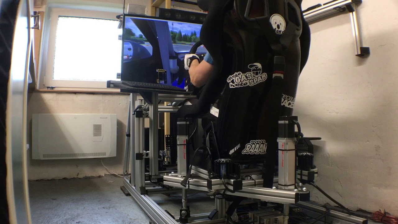 Tri-Motion Testfahrt mit Frex HyperAXIS - YouTube