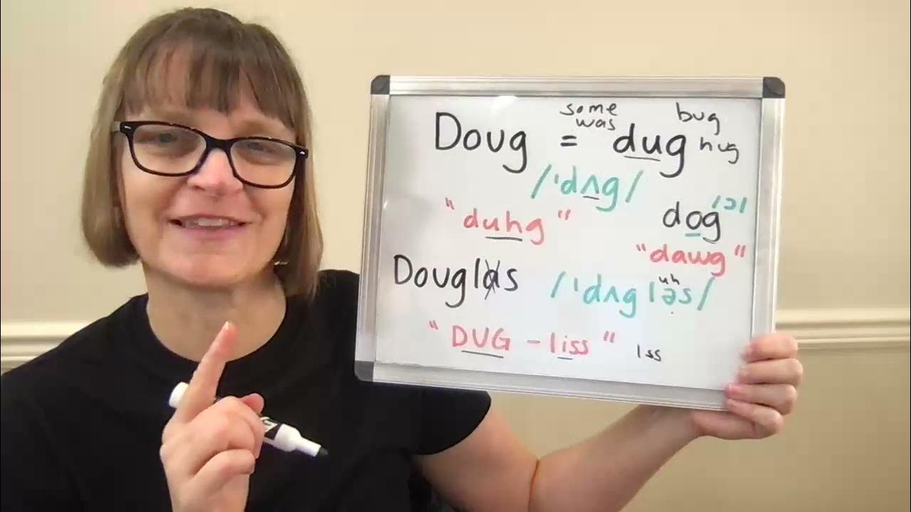 How to Pronounce Doug, Dug, Douglas and Dog - YouTube