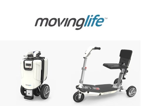 Scooter Plegable Moving Life Ortopedia 41 - YouTube