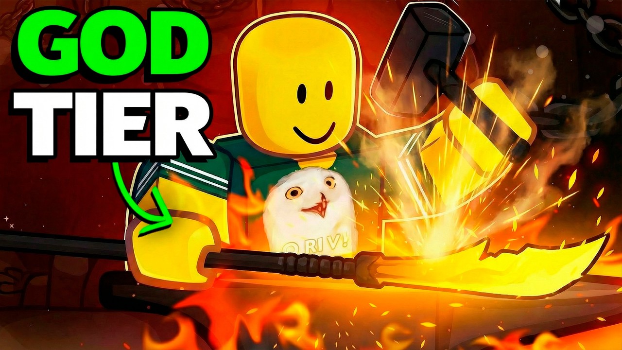 I Crafted Every NEW METEORITE SPEAR in The Forge Roblox... - YouTube