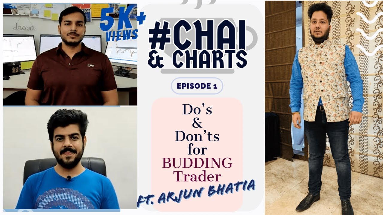 Do's & Don'ts for BUDDING Traders ft. Arjun Bhatia | Chai & Charts | Ep ...