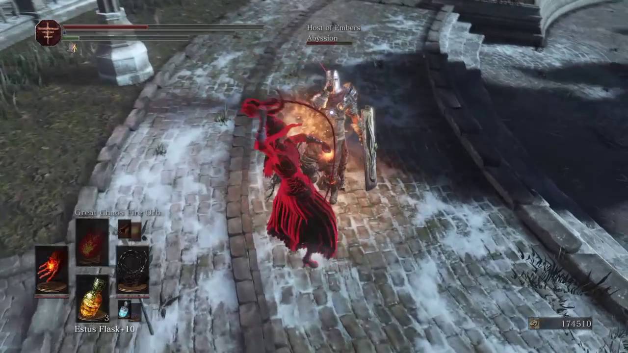 Dark souls 3 pyromancy pvp build Izalith witch - YouTube