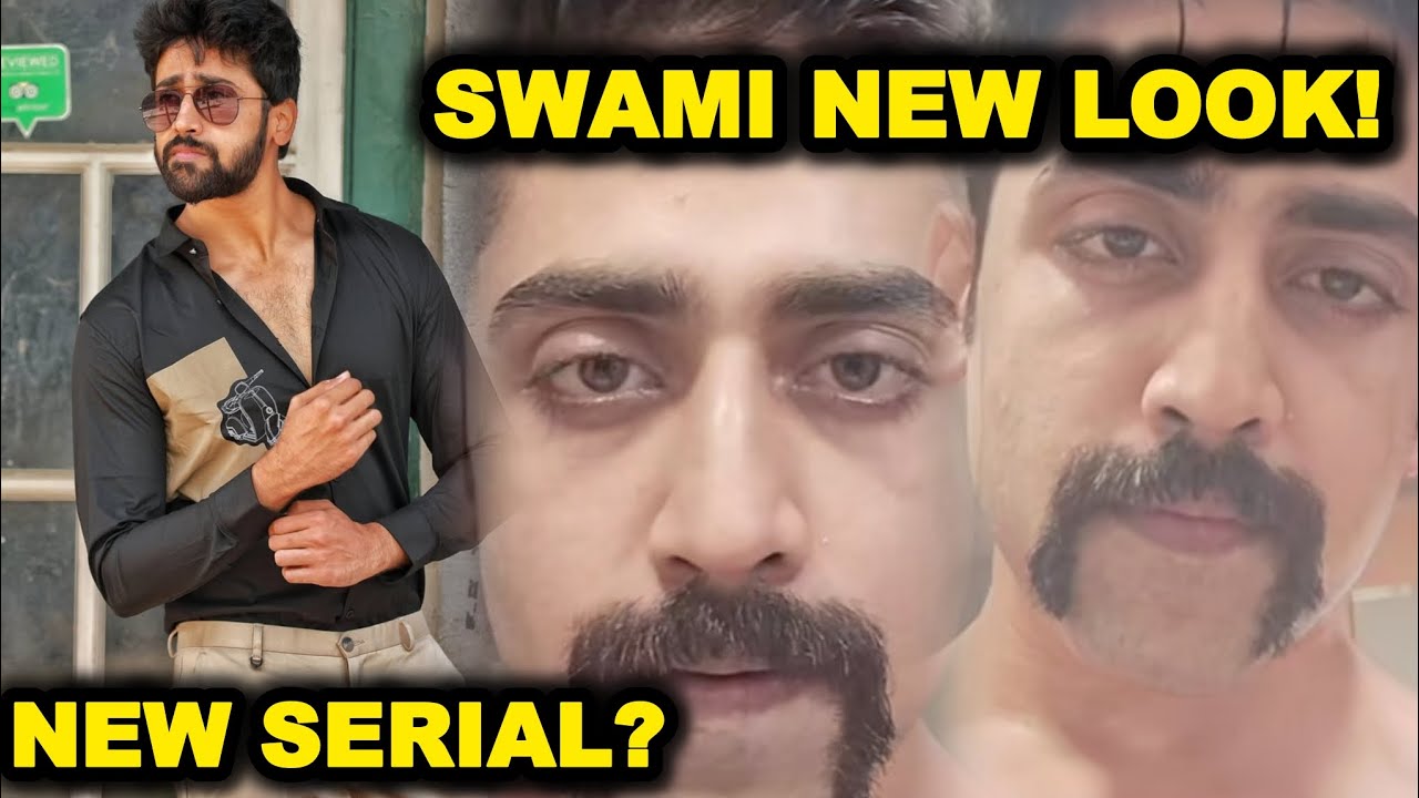 Actor Swami new look!..New serial?.. Swaminathan Anantharaman | Vijay ...