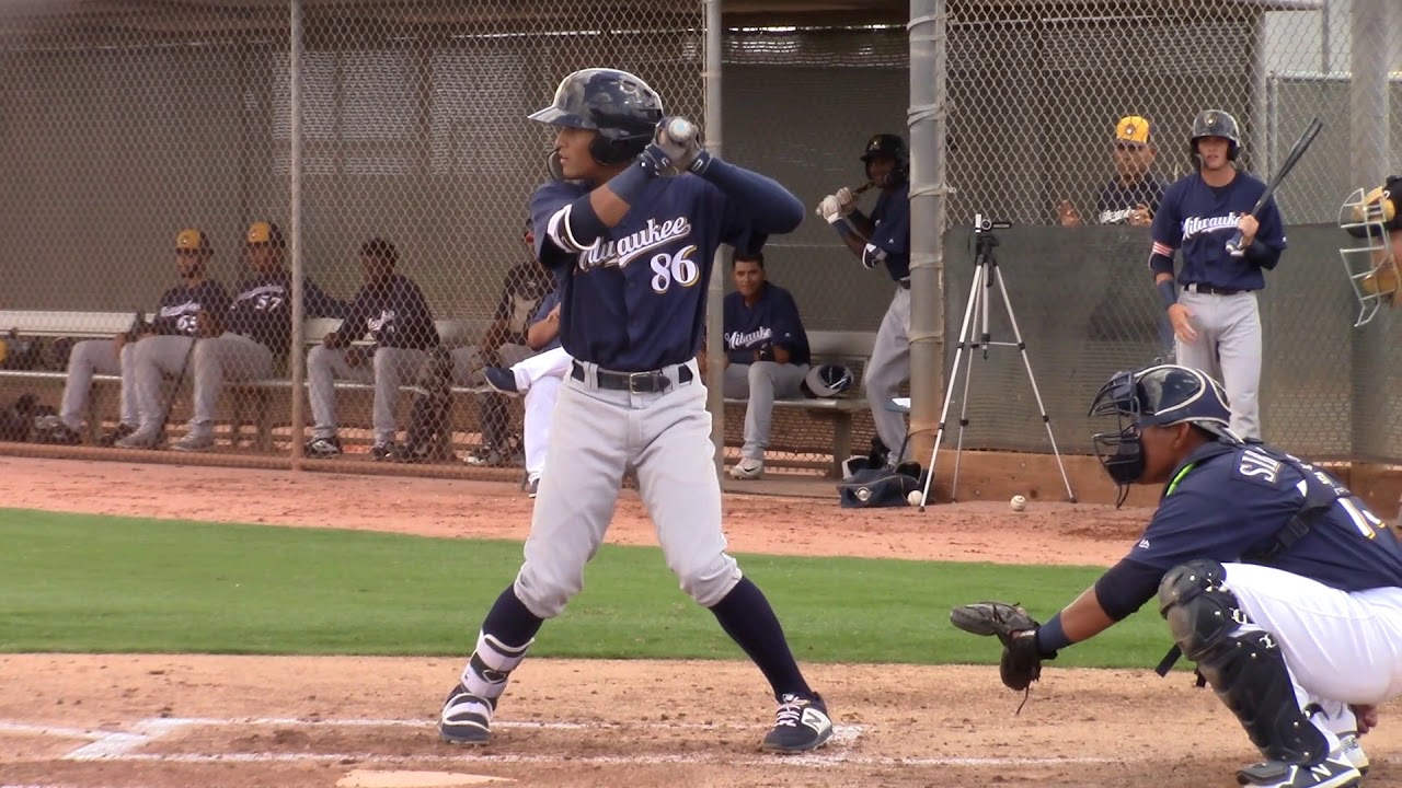 Carlos Rodriguez, OF, Milwaukee Brewers - YouTube