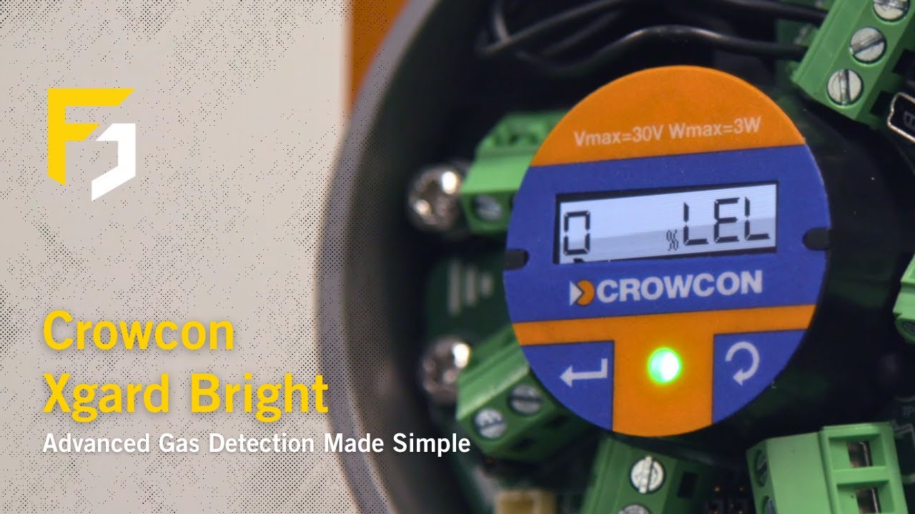 Crowcon Xgard Bright – Advanced Gas Detection Made Simple - YouTube