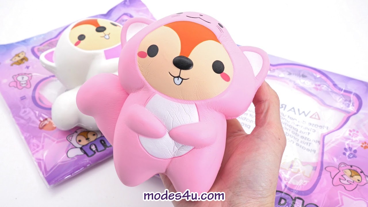 Scented chipmunk squishy - YouTube