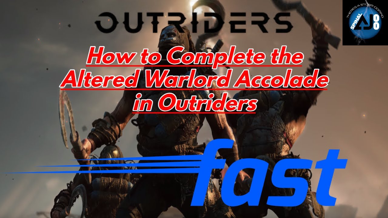 How to Complete the Altered Warlock Accolade in Outriders - YouTube